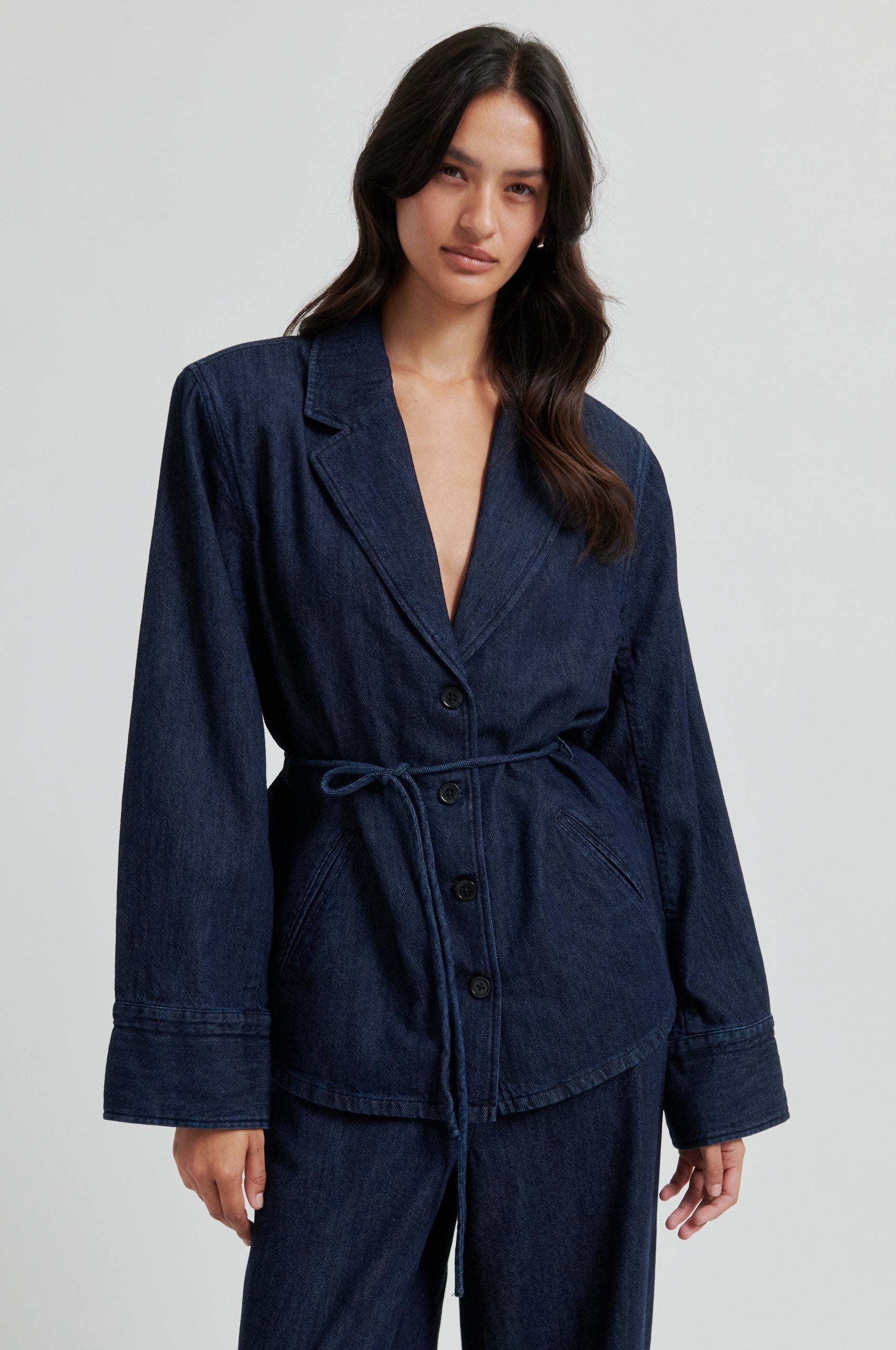 Olane Denim Shirt Blazer – secondfemale.com
